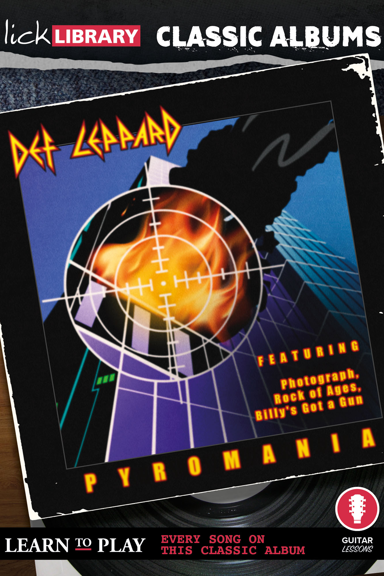 Classic Albums - Pyromania | Store | LickLibrary